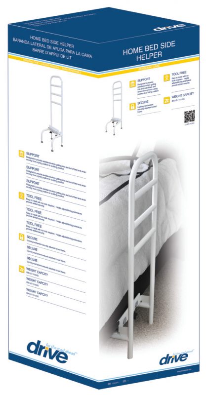 Home Bed Side Helper Assist Rail - Mediplus Mobility